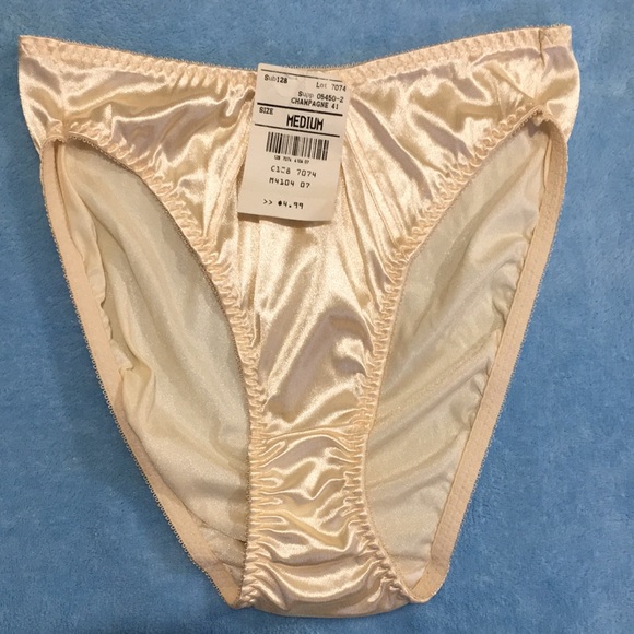 delicates | Intimates & Sleepwear | New 9s Second Skin Satin High Cut ...